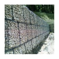China Hot Dipped Galvanized PVC Coated Gabion Wire Mesh for Environmental Protection for sale
