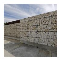 China 80x100mm Aperture PVC Coated Gabion Box Wire Fencing for TT/Western Union Payment Term for sale