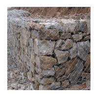 China Steel Woven Gabion Baskets For Retaining Wall And River Construction for sale