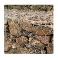 China Steel Woven Gabion Baskets For Retaining Wall And River Construction for sale