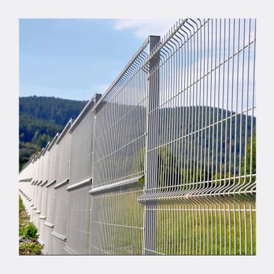 China 3D Fence Security Fencing with Easily Assembled Curved Panel for sale