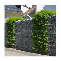 China Galvanized Welded Mesh Gabion Boxes for Protection of Retaining Wall for sale
