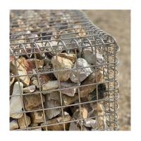 China Galvanized Green Plant Landscape Welded Gabions Garden Fence with Aperture 100*100*50 for sale
