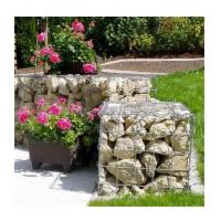 China Galvanized Green Plant Landscape Welded Gabions Garden Fence with Aperture 100*100*50 for sale