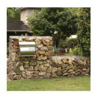 China Square Hole Galvanized Welded Gabion Box with PVC Coating and Aperture 200*100*100 for sale