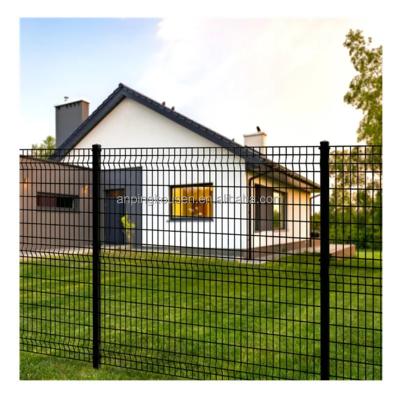China Rectangle Fencing Galvanized Wire Mesh Fence for Curved Mesh Sale Triangle Bended Fence for sale