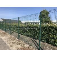 China V Fold Welded Wire Mesh Commercial Fence Panel for 5.0mm Heat Treated Iron Wire Fence for sale