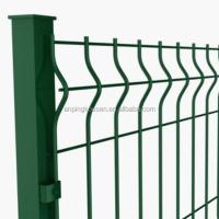 China Pressure Treated Heat Treated 3D Curved Garden Edging Farm Fence for Home Outdoor Decor for sale