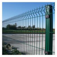 China Sustainable 3D Fence Panels for Construction Fence Supports Heat Treated and Durable for sale