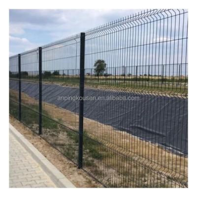 China Curved Hot Dip Galvanized Welded PVC Coated Fencing Trellis 3D Panels and Affordable for sale