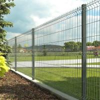 China Curved Hot Dip Galvanized Welded PVC Coated Fencing Trellis 3D Panels and Affordable for sale