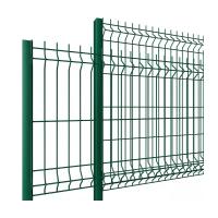 China Rectangle Hot-Dipped Galvanized Mesh Fence Coated Welded 3D PVC Fencing for Your Benefit for sale