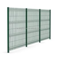 China Rectangle 3D Metal Wire Fence Panel Home Garden Welded Wire Mesh Fence for Your Garden for sale