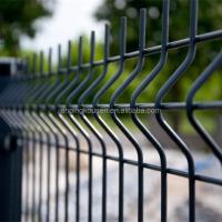 China Rectangle 3D Metal Wire Fence Panel Home Garden Welded Wire Mesh Fence for Your Garden for sale