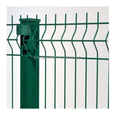 China Galvanized Steel Metal PVC Coated 3d v Bending Curved Garden Farm Customized Welded Wire Mesh Panel Fencing for sale