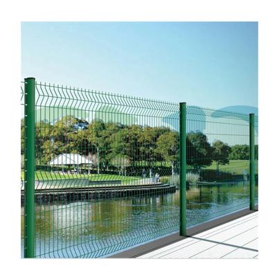 China Customized 3D Bending Perimeter Fence Solutions with Metal Frame Modular Fence Panels for sale