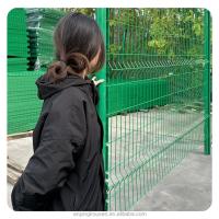 China Modern Stylish 3mm Wire Diameter Mesh Wire Fencing Fence Panel for Garden Protection for sale