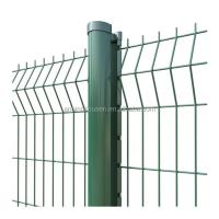 China Sustainable Heat Treated Pressure Treated Wood 3D Welded Wire Mesh Fence for Backyard for sale