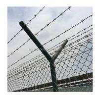 China Safety Fence Galvanized Razor Barbed Wire 1.6-3.2mm Wire Diameter 7.5cm-15cm Barb Distance for sale