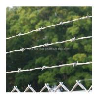 China 1.5-3cm Barb Length Stainless Steel Concertina Razor Barbed Wire for Airport Security for sale