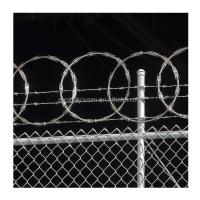 China Single Razor Type Iron Wire Garden Farm Anti-Climbing Stainless Steel Razor Wire for sale