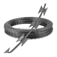 China Best Farm Galvanized PVC Coated Barbed Wire with Two Wire Twist and 1.5-3cm Barb Length for sale