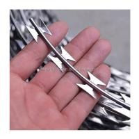 China Galvanized Barbed Wire for Chain Link Fence/Airport Fence 7.5cm-15cm Barb Distance for sale
