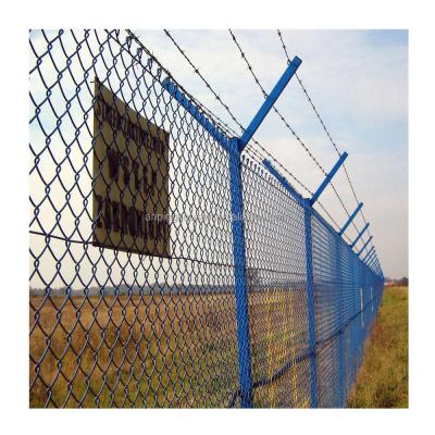 China Rectangle PVC Coated Decorative Garden Fences for Airports 3D Wire Mesh Fence for sale