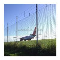 China Rectangle PVC Coated Decorative Garden Fences for Airports 3D Wire Mesh Fence for sale