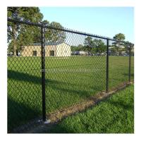 China Heat Treated Pressure Treated Wood Farm Chain Link Fence Netting with Pvc Coated Frame for sale
