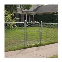 China Heat Treated Pressure Treated Wood Farm Chain Link Fence Netting with Pvc Coated Frame for sale