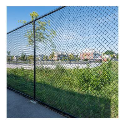 China Modern Stylish Cyclone Wire Mesh Chain Link Fence PVC Coated Rolls with Steel Material for sale
