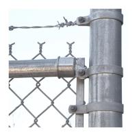 China Modern Stylish PVC Chain Link Fence for Your Garden Open Size 25*25mm and Efficiency for sale