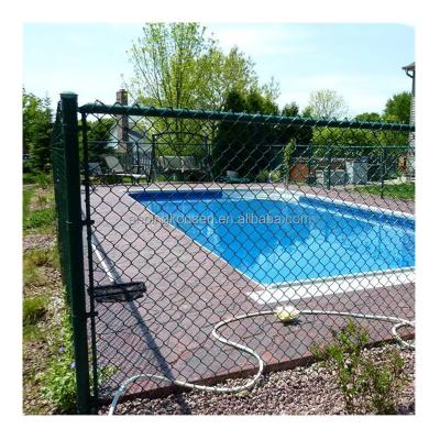 China 25*25mm 50*50mm 60*60mm 80*80mm PVC Coated Chain Link Fence Mesh for Garden Protection for sale
