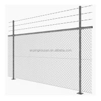 China Customized Steel Net Wires Chainlink Fence for Chicken House Walls Sport for sale