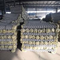 China 4 x 50 Galvanized Chain Link Fence Cyclone Wire Mesh Stylish and Low Carbon Steel Wire for sale