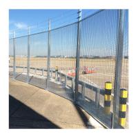 China Easily Assembled Anti Climb Mesh 358 Fence for High Security at Railway Station Perimeter for sale