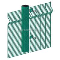 China Low Carbon Steel Wire 358 Fence Panels with Razor Barbed Wire Modern Stylish Design for sale