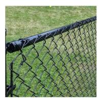 China Sturdy and Durable PVC Coated Chain Link Fencing for Sports Facilities for sale
