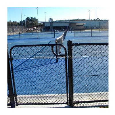 China Galvanized PVC Coated Low Carbon Steel Wire Chain Link Fence for Farming in 50ft Roll for sale
