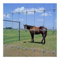 China Galvanized 5-8 ft Fixed Knot Deer Cattle Fence for Farm Field Protection Square Design for sale