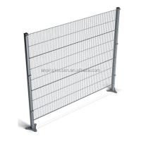 China Direct Sale 2.5mm Wire Diameter 358 Security Pvc Coated Galvanized Steel Fence Panels for sale