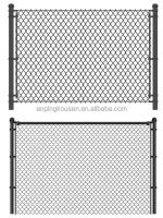 China Security Fence Low Carbon Steel Wire 4ft 9 Gauge Chain Link Fence 25 Ft 36 Inch Fencing for sale