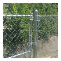 China Security Fence Low Carbon Steel Wire 4ft 9 Gauge Chain Link Fence 25 Ft 36 Inch Fencing for sale