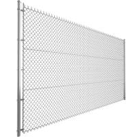 China Steel Security Fence for Chain Link Fence Sale PVC Coated Galvanized for sale