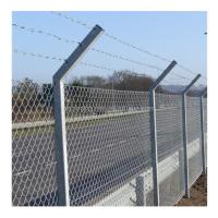 China 8ft Tall Waterproof Galvanized 8 Gauge Fabric Chain Link Fence for Trellis Gates for sale