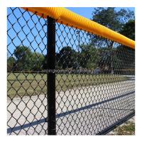 China 8ft Tall Waterproof Galvanized 8 Gauge Fabric Chain Link Fence for Trellis Gates for sale