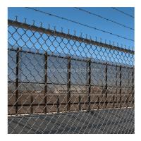 China 2.0mm 2.5mm 3.0mm 3.5mm 4.0mm Hot Dipped Galvanized Chain Link Fence Modern Stylish for sale