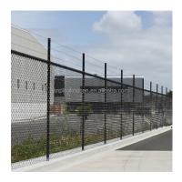 China Customized Galvanized PVC Coated Chain Link Fence for Security Protection for sale