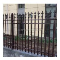 China 3m Black Aluminum Garden Fence with Hot Dipped Galvanized Powder Coated Protection for sale